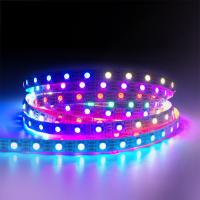 China Addressable 5v Self-adhesive Light Strip 6812 Colorful 60 Lights Not Waterproof Ip20 for sale