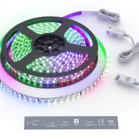 China Flexible RGB LED Ribbon Lights DC12V with Smart Music Sync – High Brightness, Easy Installation, CE Certified for sale