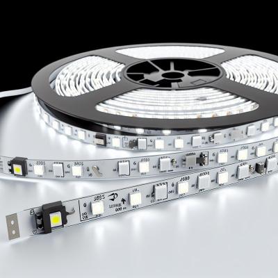 China Single Color 2835 Engineering Led Light Strip 60 Lights/m Outdoor Waterproof Flexible Light for sale