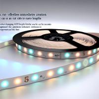 China Effortlessly Create the Perfect Atmosphere with Cuttable 5m/roll Color Changing LED Strip Lights for sale