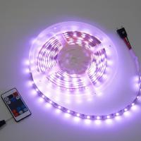 China 12V Voltage Battery Powered LED Strip Light with Remote Control and Switch Mode for sale