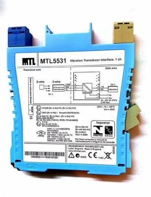 China 5531 Vibration Transducer Interface MTL Instruments 20 To 35VDc for sale