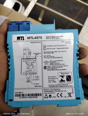 China MTL4575 MTL Instruments Proximity Detector Interface Base Guideway Safety Barriers for sale