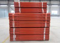 China Steel Adjustable Scaffolding Pipe 40-48mm Inner Diameter with 800-4500mm Length Range for Construction Support for sale