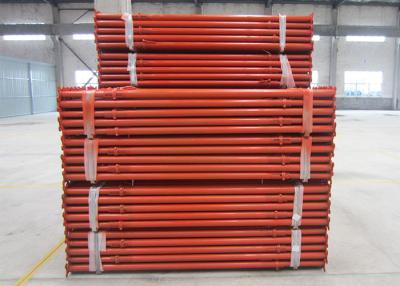 China Steel Adjustable Scaffolding Pipe 40-48mm Inner Diameter with 800-4500mm Length Range for Construction Support for sale