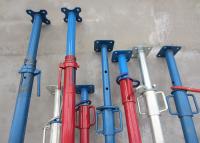 China Steel Adjustable Scaffolding Pipe 40-48mm Inner Diameter with 800-4500mm Length Range for Construction Support for sale