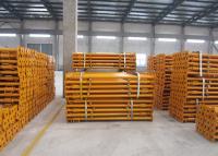 China Steel Adjustable Scaffolding Pipe 40-48mm Inner Diameter with 800-4500mm Length Range for Construction Support for sale