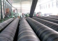 China Spiral Welded Steel Pipe 219mm-1620mm Diameter 12m Length for Oil Gas Water Pipeline for sale