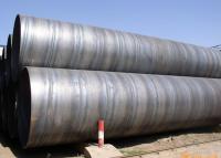 China Spiral Welded Steel Pipe 219mm-1620mm Diameter 12m Length for Oil Gas Water Pipeline for sale