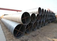 China Spiral Welded Steel Pipe 219mm-1620mm OD with 5.0mm-16.0mm Wall Thickness for Oil Gas Water Pipelines for sale