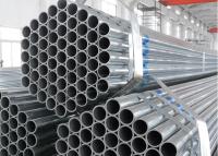 China Pre Galvanized Steel Round Pipe 15-165mm OD with 40-240g/m² Zinc Coating for Construction and Industrial Applications for sale