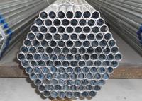 China Pre Galvanized Steel Round Pipe 15-165mm OD with 40-240g/m² Zinc Coating for Construction and Industrial Applications for sale