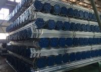 China Pre Galvanized Steel Round Pipe 15-165mm OD with 40-240g/m² Zinc Coating for Construction and Industrial Applications for sale