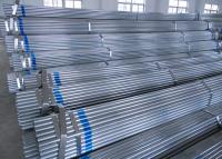 China Pre Galvanized Steel Round Pipe 15-165mm OD with 40-240g/m² Zinc Coating for Construction and Industrial Applications for sale