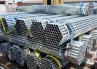 China Pre Galvanized Steel Round Pipe 15-165mm OD with 40-240g/m² Zinc Coating for Construction and Industrial Applications for sale