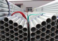 China Hot Dip Galvanized Round Steel Pipe 21-508mm OD 0.8-20mm WT for Construction and Structural Applications for sale