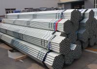 China Hot Dip Galvanized Round Steel Pipe 21-508mm OD 0.8-20mm WT for Construction and Structural Applications for sale