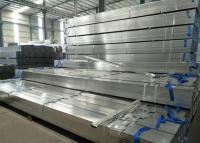 China Pre Galvanized Square & Rectangular Steel Pipe 10-100mm Size Range 0.8-2.5mm Wall Thickness for sale