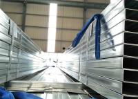 China Pre Galvanized Square & Rectangular Steel Pipe 10-100mm Size Range 0.8-2.5mm Wall Thickness for sale