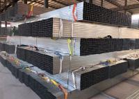China Pre Galvanized Square & Rectangular Steel Pipe 10-100mm Size Range 0.8-2.5mm Wall Thickness for sale