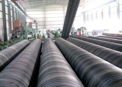 China Spiral Welded Steel Pipe 219mm-1620mm Diameter 12m Length for Oil Gas Water Pipeline Systems for sale
