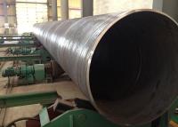 China Spiral Welded Steel Pipe 219mm-1620mm Diameter 12m Length for Oil Gas Water Pipeline Systems for sale