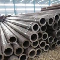 China Black Painting Seamless Steel Pipe Round Section Shape Featuring Suitable for Structural for sale