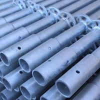China Galvanized Steel Pipe Scaffolding with 1.5-8.18mm Thickness 20-219mm Outer Diameter ISO9001 Certified for sale