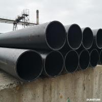 China Round seamless steel tubing black painting surface treatment designed for long lasting performance in harsh environments for sale