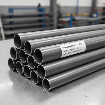 China High Strength Alloy Steel Hydraulic Steel Pipe with Wall Thickness 1mm to 10mm and Tensile Strength Above 700 MPa for Heavy Duty Applications for sale