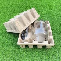 China Dry Pressed Paper Inner Tray High Pressure Hot Pressing Molded Pulp Trays for sale
