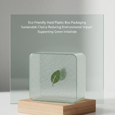 China Eco Friendly Hard Plastic Box Packaging Sustainable Choice Reducing Environmental Impact and Supporting Green Initiatives for sale