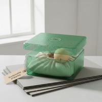 China Eco Friendly Hard Plastic Box Packaging Made from Recyclable Materials for Sustainable Product Presentation and Shipping for sale
