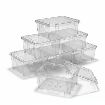 China Box Packaging Featuring Interlocking Lids and Impact Resistant Shell Ideal for Storage Solutions for sale