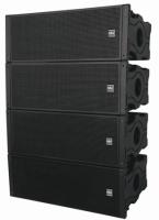 China Durable Powered Line Array Speakers VT-206 214×753×403mm Stage Speakers for sale