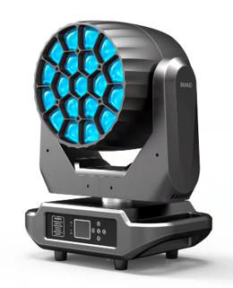 China 800W Bee Eyes Light 19pcs 40W Shaking Head Dyeing Light Voice Activated Self Propelled for sale