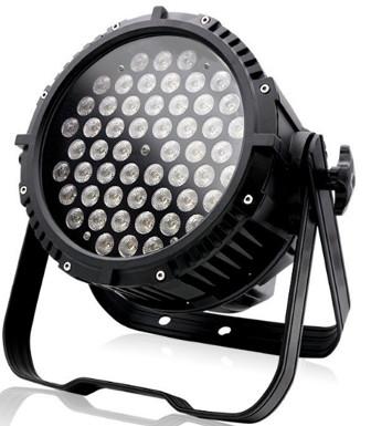 China LED 54pcs High Power Waterproof Three In One Par Light 260×290×220㎜ for sale