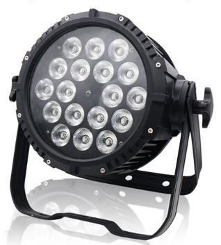China 23*23*32CM Waterproof LED Par Light 18pcs High Power Waterproof Four In One Par Light for sale