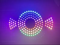 China 18 Fan Shaped LED Matrix Lights Professional Outdoor Stage Lighting for sale