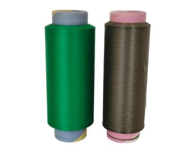 China Nylon Dope Dyed PA 6 Yarn Green 70/24/2 for Seamless Textile Manufacturing - Superior Color Fastness for sale