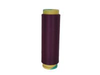China Dope Dyed Nylon 6 Yarn 40D/12F Polyamide Yarn for Knitting Purple for sale