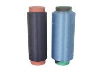 China Blue Nylon PA6 Dope Dyed Yarn for Hosiery 78dtex 24f for sale