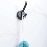 China Double Hooks Aluminium Wall Hooks For Mudroom Bathroom Entryway for sale