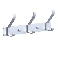China Aluminum Alloy Stainless Steel Clothes Hanger Hooks Wall Mounted OEM ODM for sale