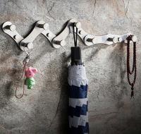 China Expandable Foldable Stainless Steel Robe Hooks With Mirror Polishing Finish for sale
