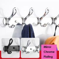 China 8 Inch Stainless Steel Robe Hooks Multifunctional For Jacket Bathrobe Scarf for sale