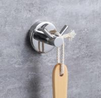China Multipurpose Stainless Steel Robe Hooks For Hanging Towels Coat Mirror Polishing Finish for sale