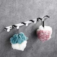 China Wall Mounted Stainless Steel Robe Hooks With Mirror Polishing Finish for sale