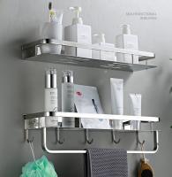 China Heavy Duty Wall Mounted Kitchen Shelf With Mirror Polishing Finish CE Certified for sale