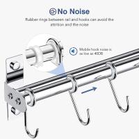 China 304 SS Kitchen Shelf , Wall Mounted Kitchen Rack Silver Mirror Polishing Color for sale